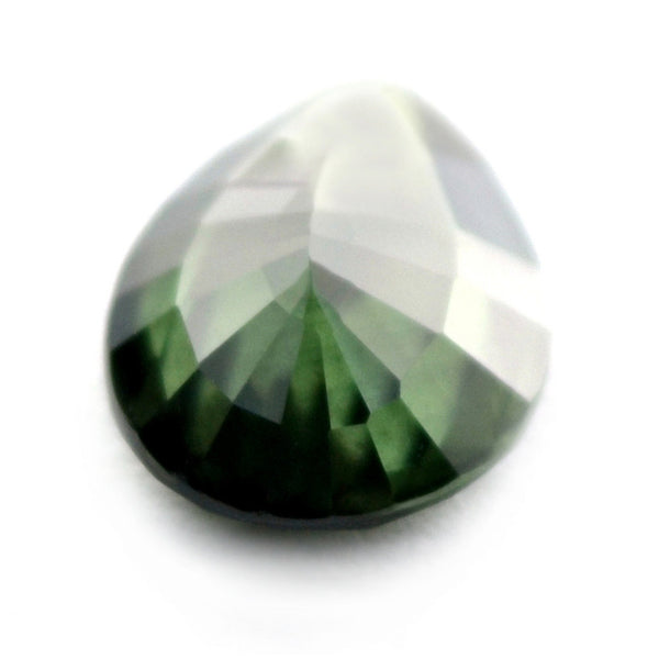 1.21ct Certified Natural Green Sapphire – sapphirebazaar