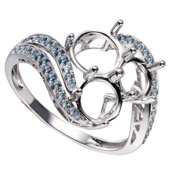 Ring Design No: RA382 Custom Made Ring - Semi Mounts - Fine Diamond ...