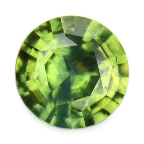 0.66ct Certified Natural Green Sapphire – sapphirebazaar