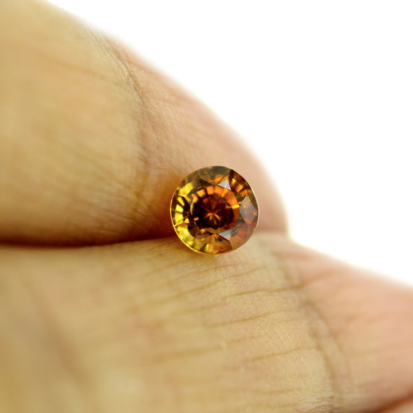 1.02ct Certified Natural Orange sapphire – sapphirebazaar